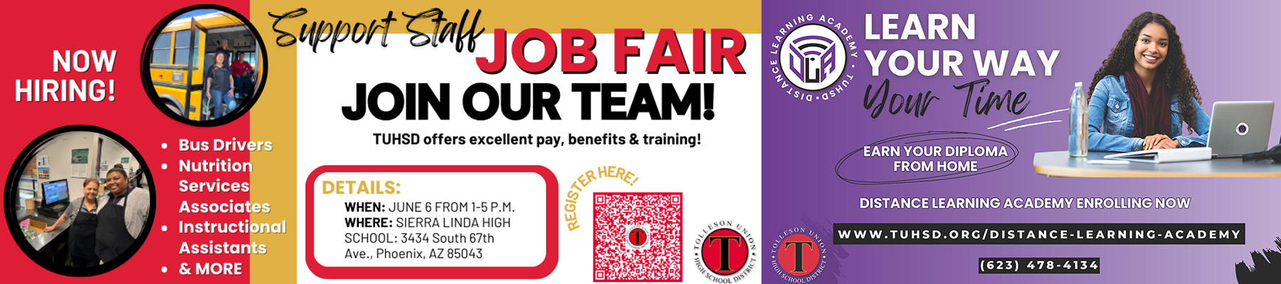 Tolleson Union High School District - Home